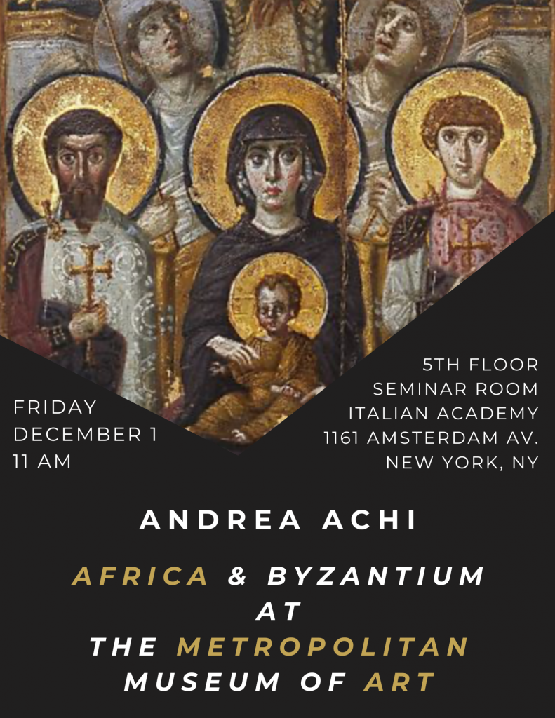 Andrea Achi (The Metropolitan Museum of Art) | Center for the Ancient ...